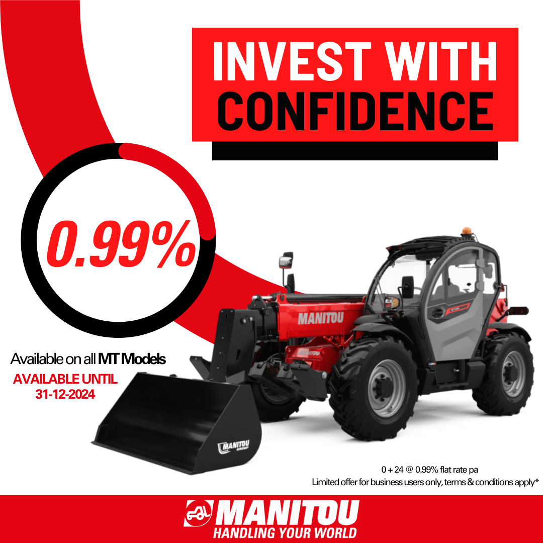 Low Rate Finance Available On All New Manitou MT Construction Models ...